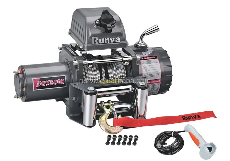 Runva Wireless Remote Control 5000 Lbs Electric Winch 2t For Jeep,Truck ...