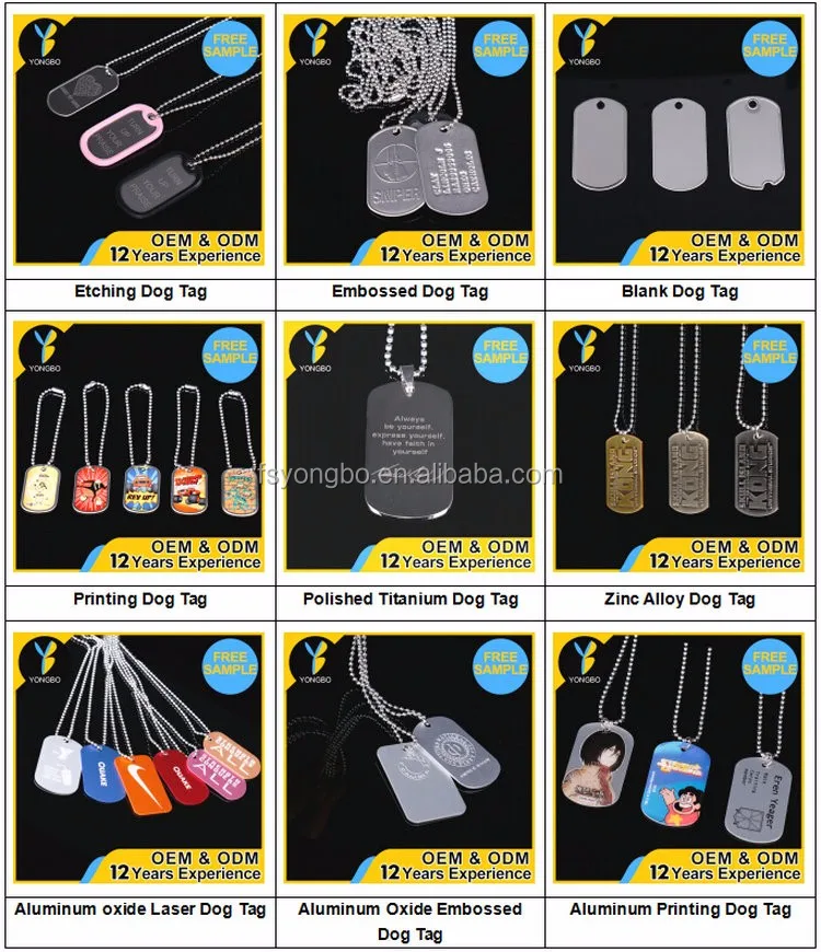 China Supplier Black Metal Dog Tag Oem Private Label Available| Alibaba.com
