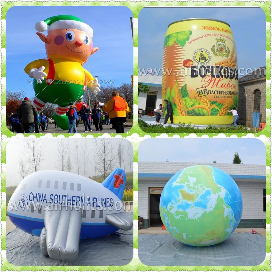 Inflatable Floating Advertising Beer Can Balloon H4185 - Buy Helium ...