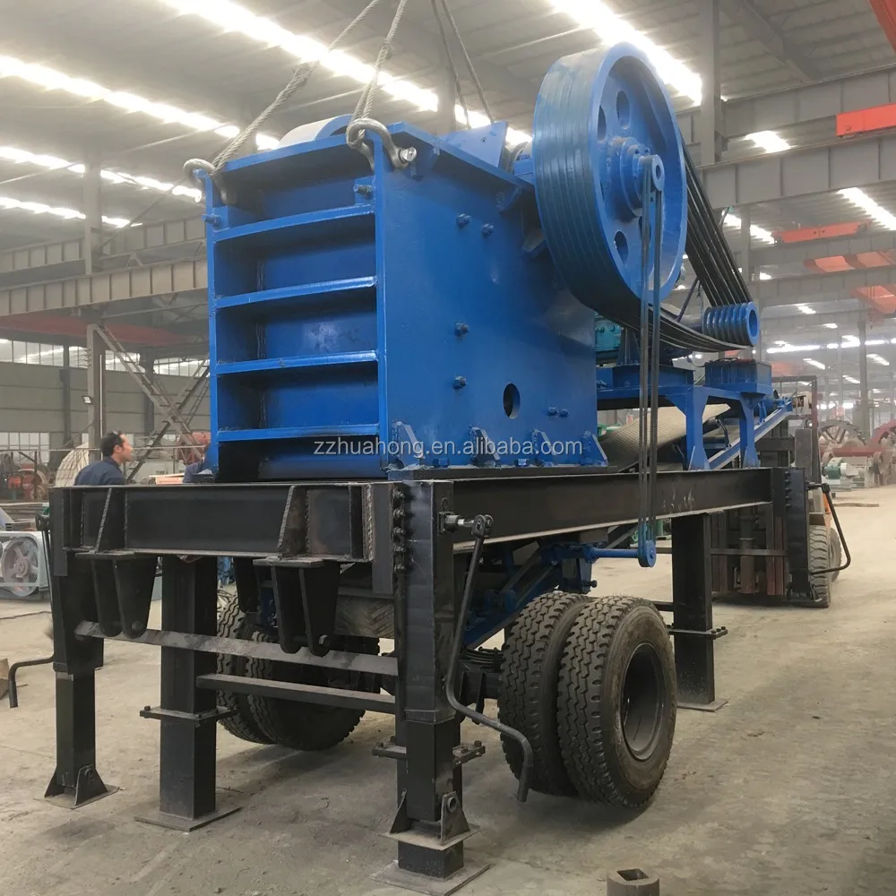 Hard Aggregate Crushing Machine,80tph Mobile Jaw Crusher Station - Buy ...