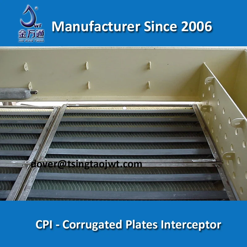 Cpi (corrugated Plates Interceptor) Oil Water Separator - Buy ...