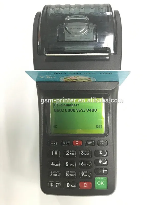 Goodcom Gt6000sa Handheld Bus Ticketing Machine With Nfc,Rfid,Ic/smart ...