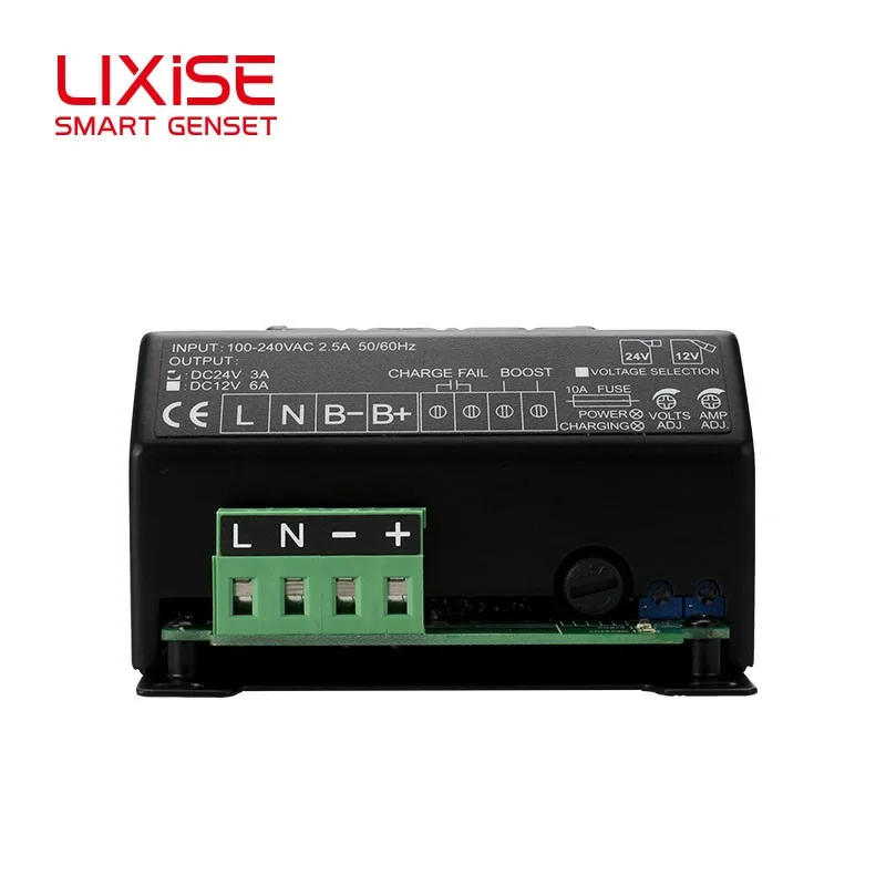 Diesel Generator Genset 24v 3a Automatic 3 Stage Intelligaent Battery Charger Lixise Lbc2403 ...