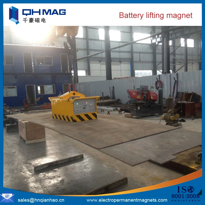 Battery Neodymium Magnetic Lifter for Steel Handling