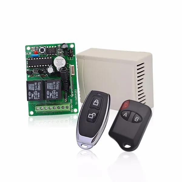 2 Channel Dc 12v Rf Remote Control Switch 12 Volt Remote Control ...