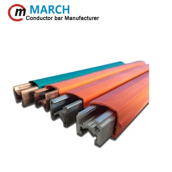 Overhead Crane Aluminum Bus Bar With Carbon Brush - Buy Bus Bar With ...