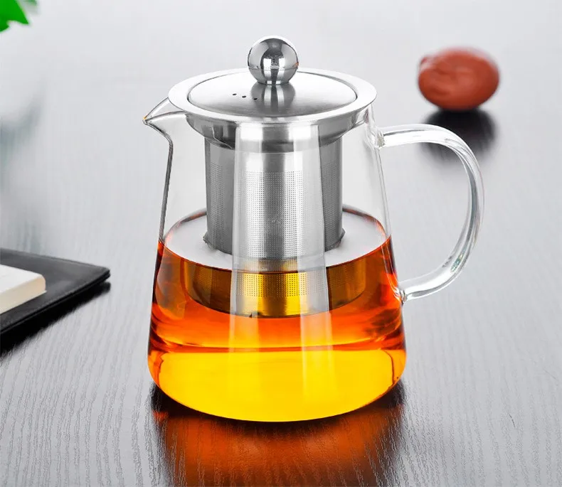 Glass Water Teapot With Filter - Buy Glass Teapot With Filter,Water ...