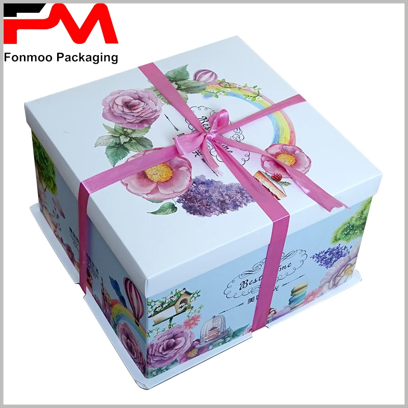 Custom Design Cake Slice Packaging \cardboard Cake Packaging Box \rolll ...