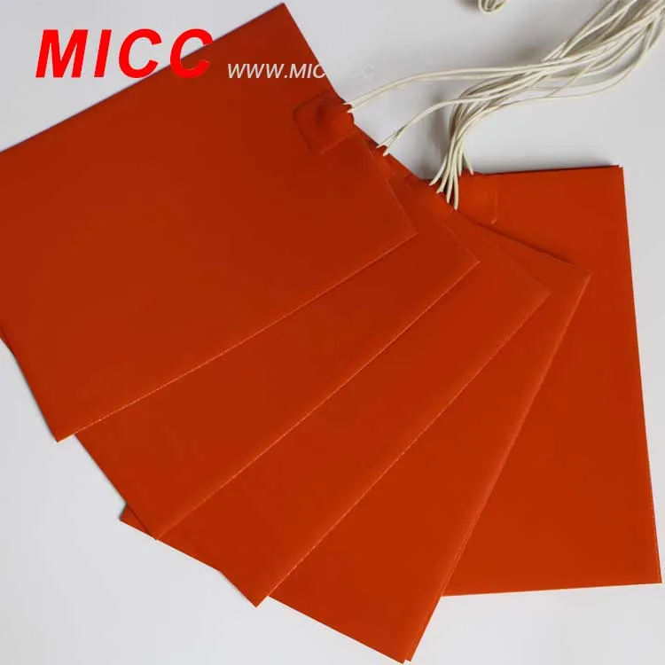 Micc High Temperature Silicone Rubber Heater Flexible Heating Mat - Buy ...