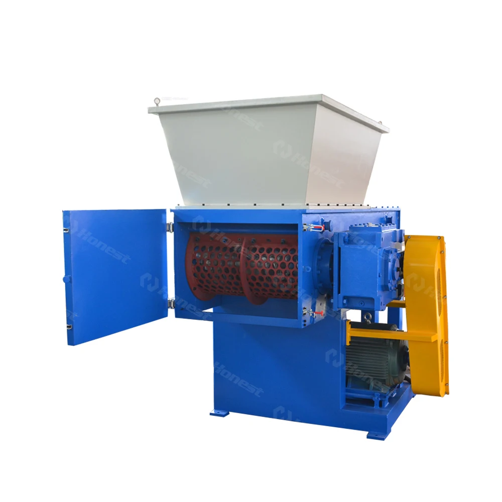 Plastic Recycle Rubbish Shredder Chipper Machine - 800-2000 Kg/hour