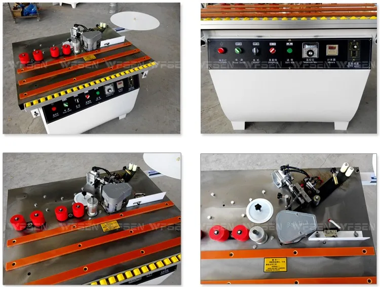 Mf260b Hand Small Straight Curve Manual Edge Bander Banding Machine ...