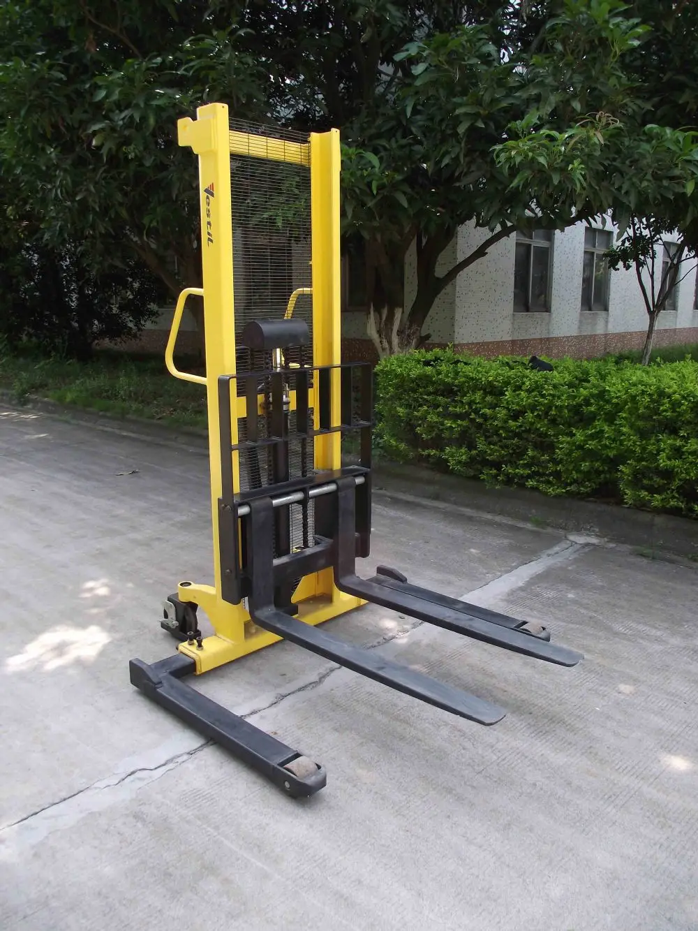 1 Ton Hand Pump Stacker Vh-ms-100/20 Manual Trolley - Buy Manual ...