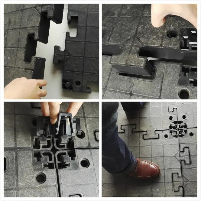 Extruded Surface Tread Pattern Hdpe Oil Drilling Rig Floor Mats - Buy ...