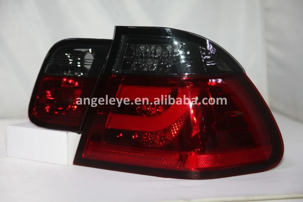 For Bmw For E46 Led Tail Lamp 2001-2005 Year Red Black Color 4 Doors Sn ...