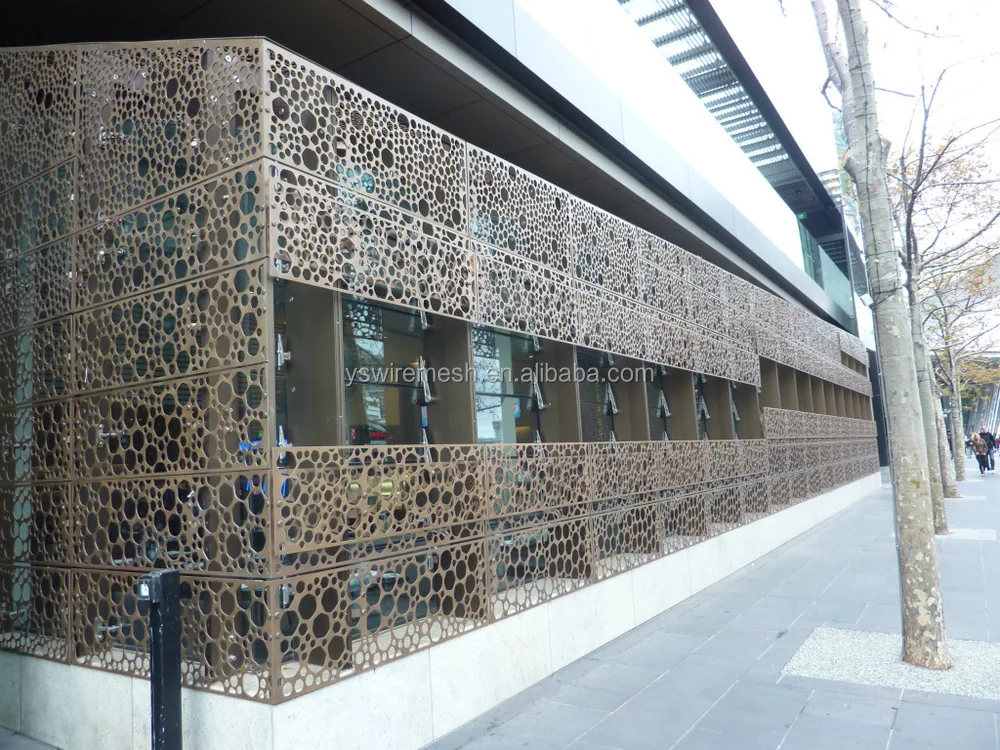 Various Design Of Perforated Wall Panel/slotted Mesh Perforated Metal ...