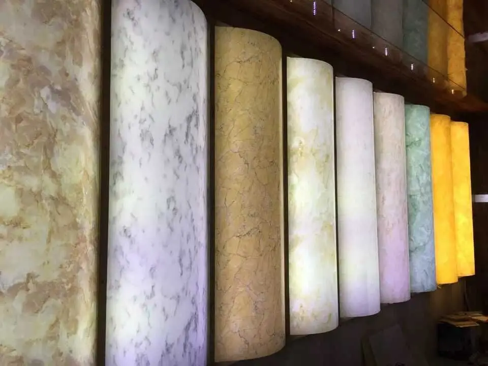 Faux Flexible Led Backlit Alabaster Sheet Onyx Plastic Sheet - Buy Onyx ...