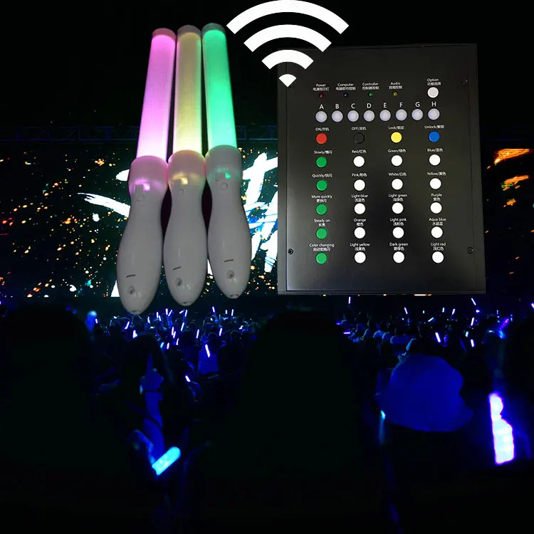2018 Event and Party Flashing Light Remote Controlled LED Stick