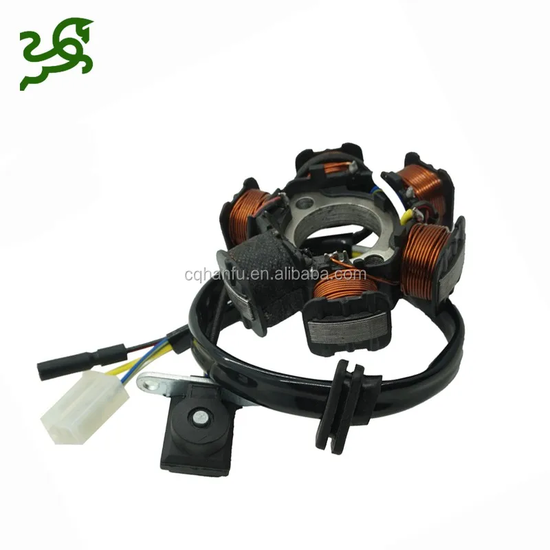 Complete Magneto Stator Coil & Flywheel Rotor for 110cc C110 C100 Smash ...
