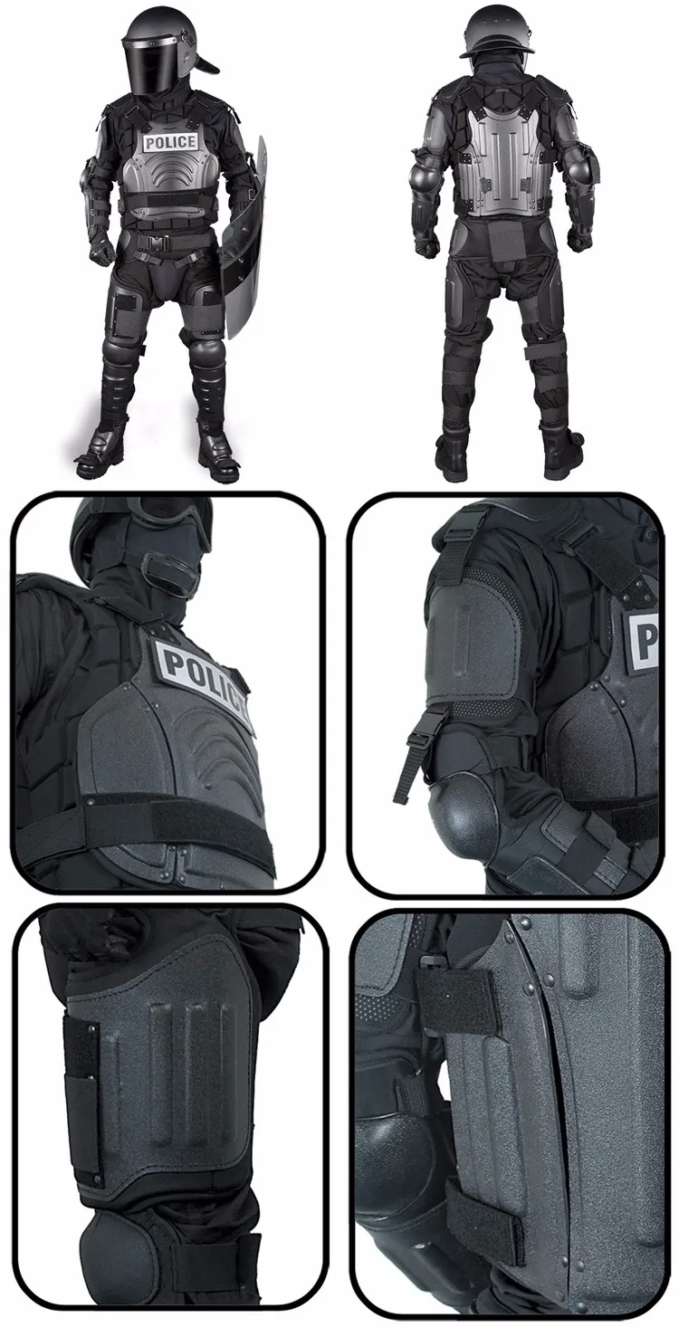 Full Body Equipment Anti-riot Suit High Quality Riot Control Suit Pe ...