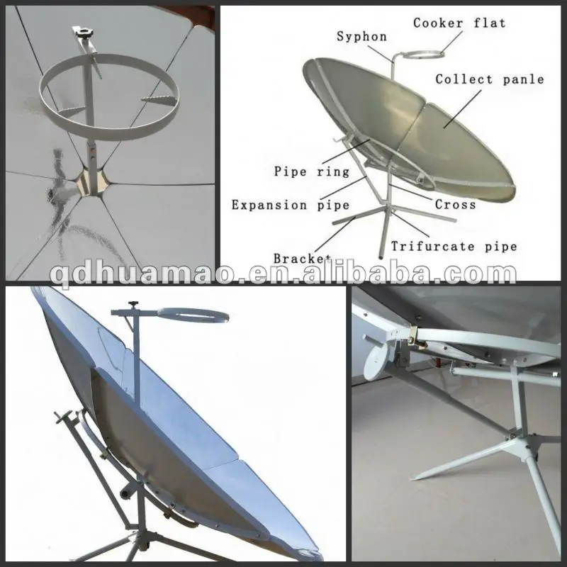 Parabolic Mirror Cooker - Efficient Solar Cooking