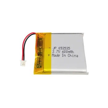 Small Lithium Polymer Battery 3.7v Square Cell 503535 Li Ion 600mah ...