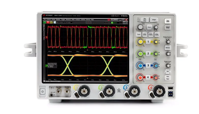Keysight Dsav334a Infiniium V-series Oscilloscope: 33 Ghz,4 Analog ...