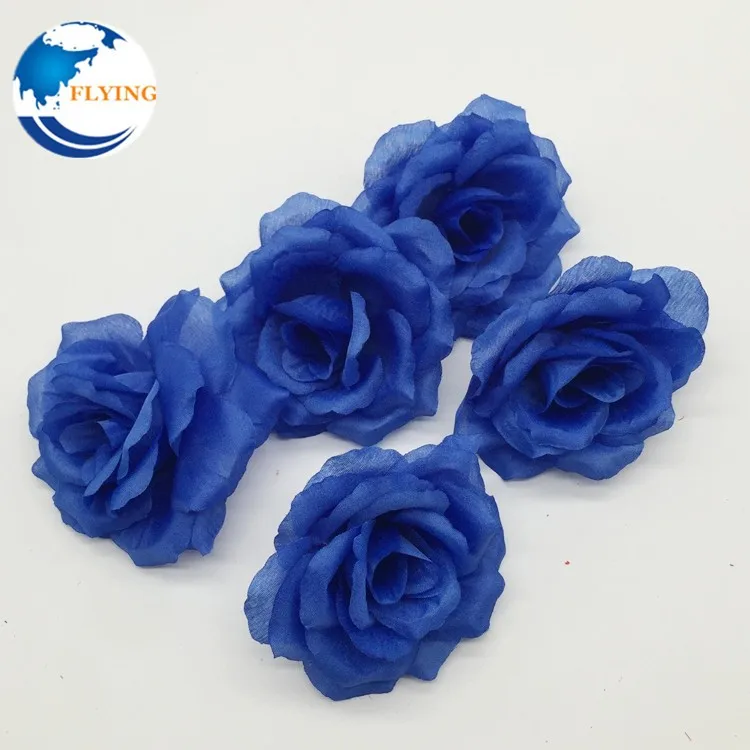Handmade 10cm Colorful Artificial Flower Heads Rose Flower Head For ...