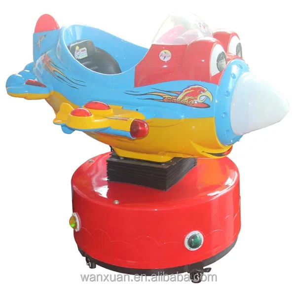 Coin Operated Rotating Aircraft Airplane Helicopter Kiddie Ride - Buy ...