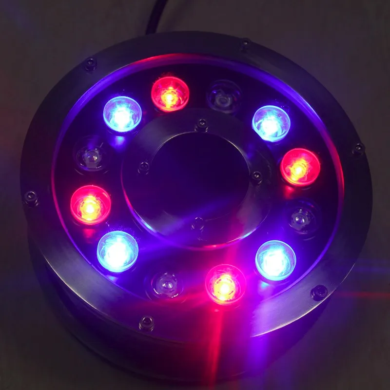 Ip68 12w Circular Ring Fountain Light For Pool - Buy Ring Fountain ...