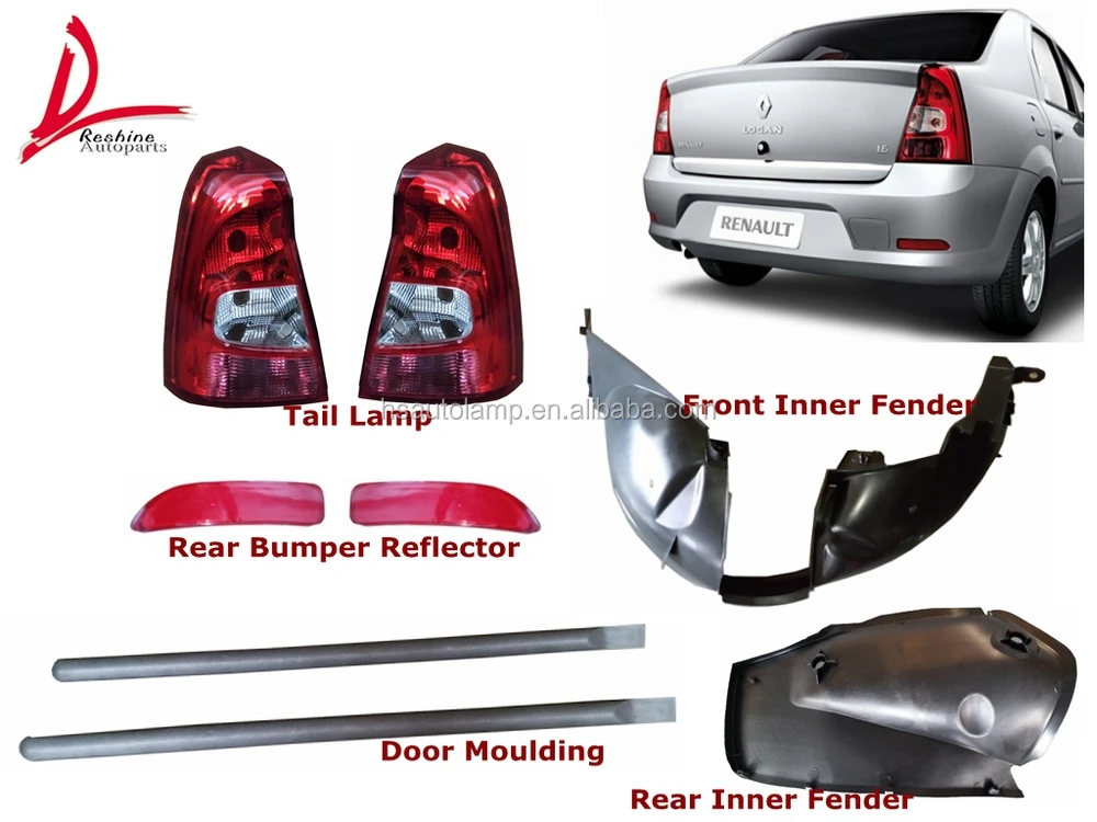 Feu Arrière Pour Logan 2009 — 2012,Phare Pour Dacia Logan 8200744759/ ...