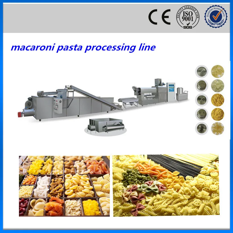 Factory Price Industrial Italian Penne Pasta Making Machine Macaroni ...