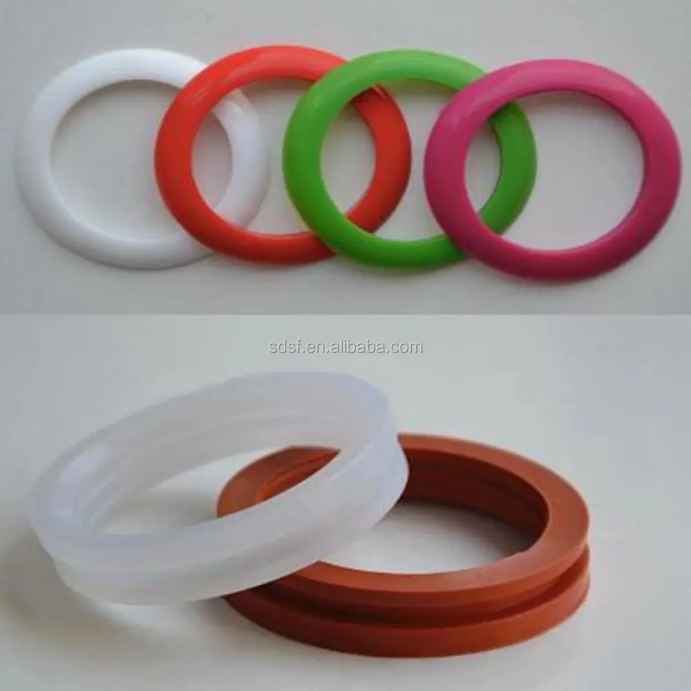 58mm Diameter Silicone Rubber Washers - Durable & Versatile