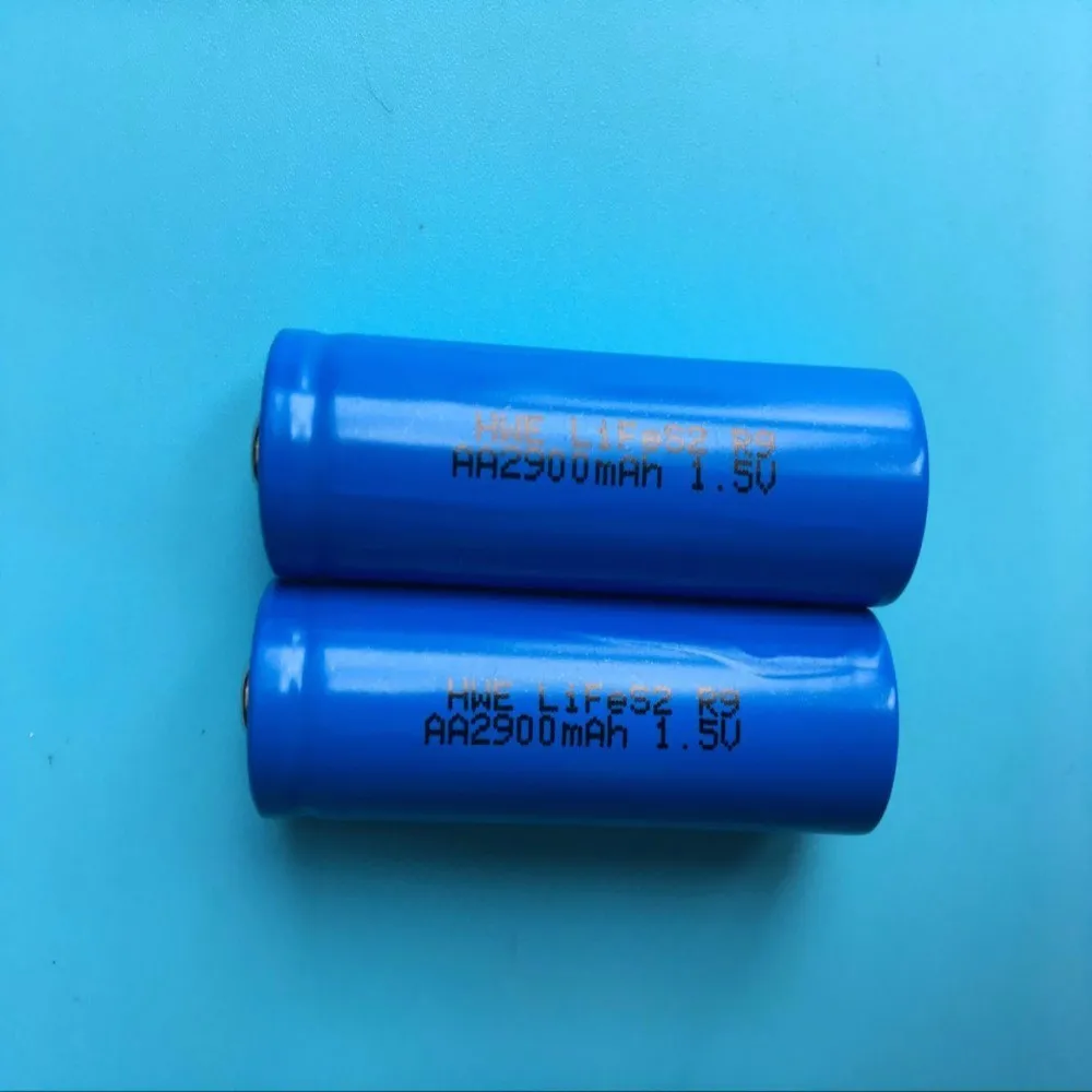 Manufacturer 1.5v Aa Cylindrical Rechargeable Lithium Battery 2900mah ...
