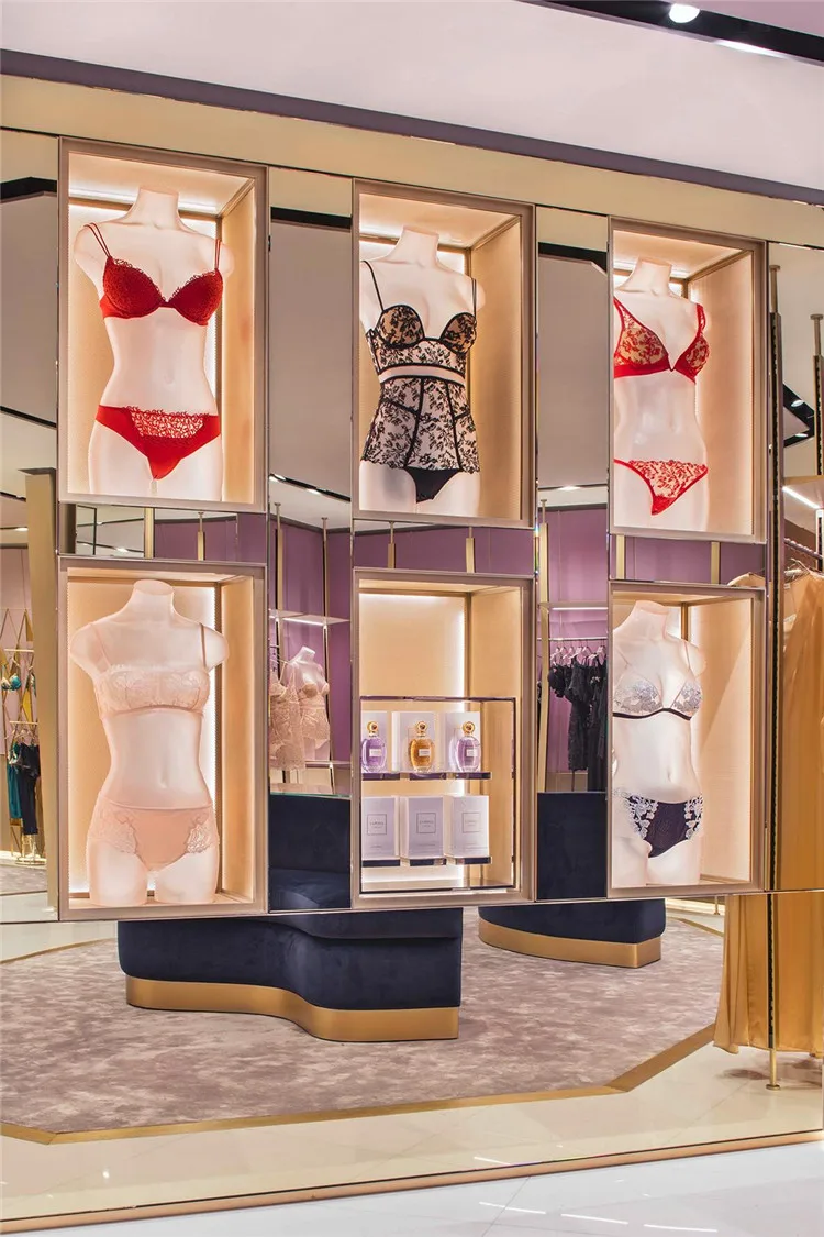 Retail Store Interior And Exterior Store Design For Underwear And Bra ...