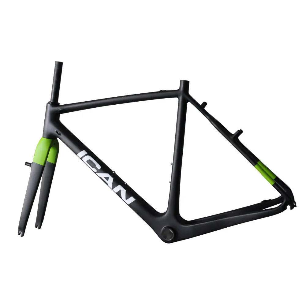 Ican Carbon Cyclocross Frame Bicycle Frame V Brake Bmx Bike Frameset ...