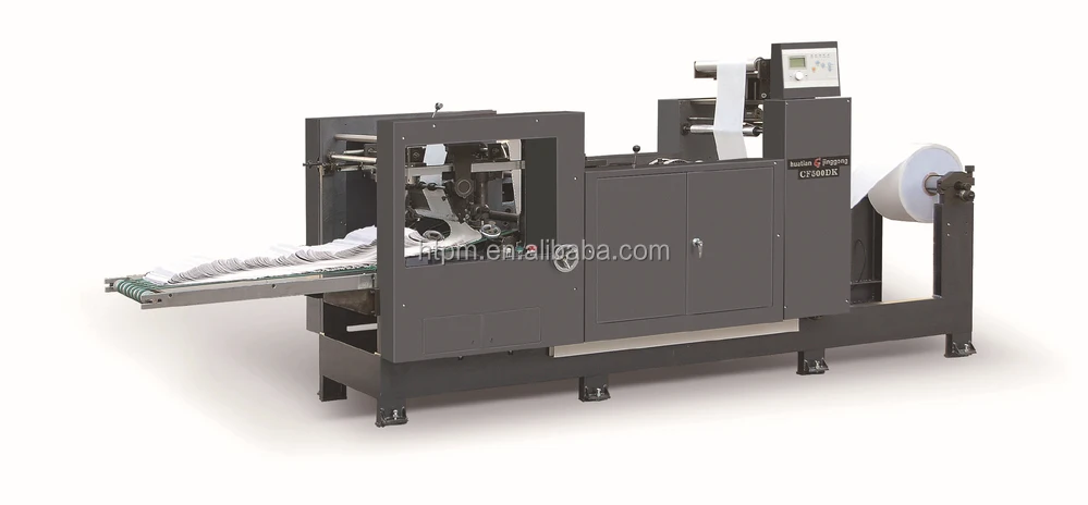 Cf500dk Roll Paper Punching And Folding Machine - Buy Roll Paper ...