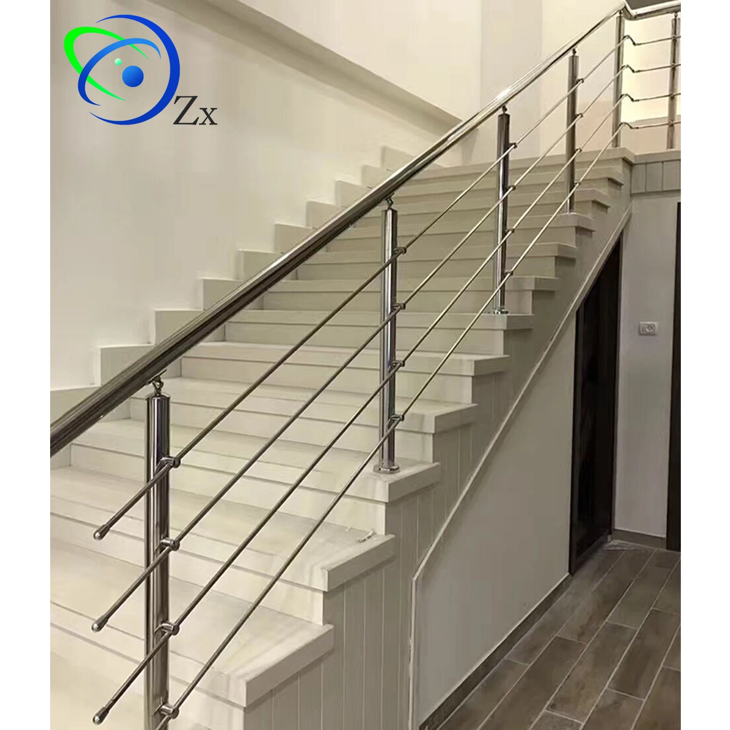 Stainless Steel Handrail Design for Stair Railings & Balconies