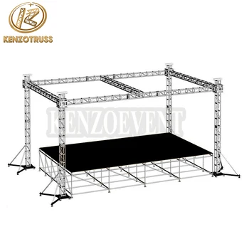 Outdoor Aluminum Stage Truss Fabric Truss Cover - Buy Aluminum Stage ...