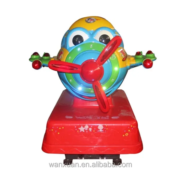 Air Plane - Coin Operated Amusement Park Kiddie Ride Swing Rocking ...