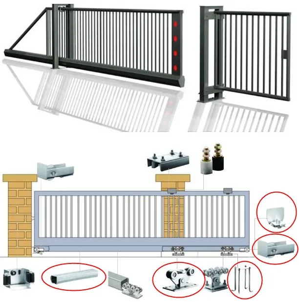 Cantilever Gates and Sliding Gate Kits from Jinnaike