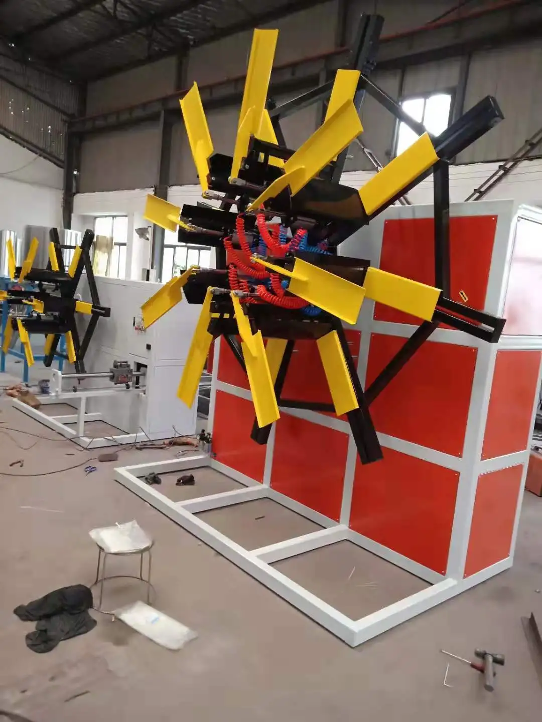 Plastic Big Pipe Winder 160mm Pipe Coiler Customize Winder From Huaming ...