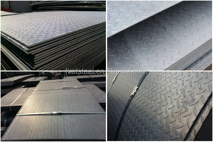 Mild Steel 6mm Checker Ms Chequered Plate Weight 8mm 10mm - Buy Ms ...