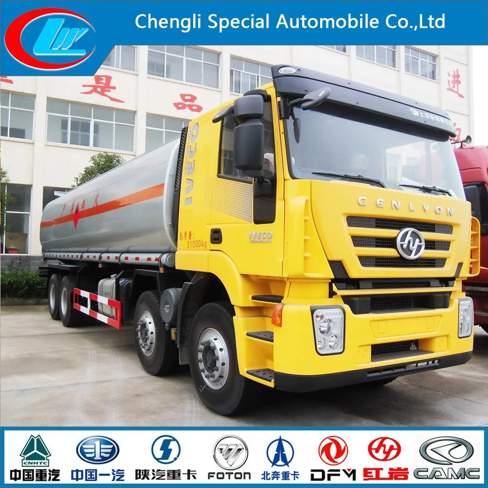 40000liters Diesel Type 12wheels Tank Truck Capacity Customized ...