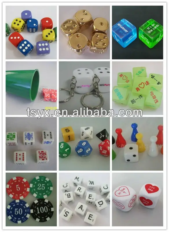 Plastic Game Dice - Buy Dice,Acrylic Dice,Plastic Dice Product on ...