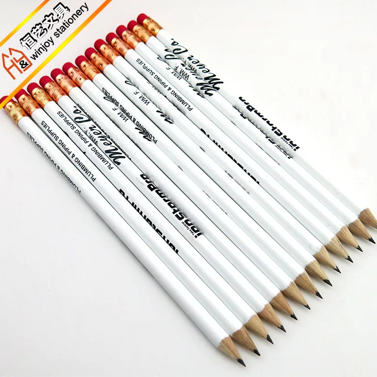 7.5 Inch High Quality Standard Pencil,Round Shape Hb Pencil With Eraser ...