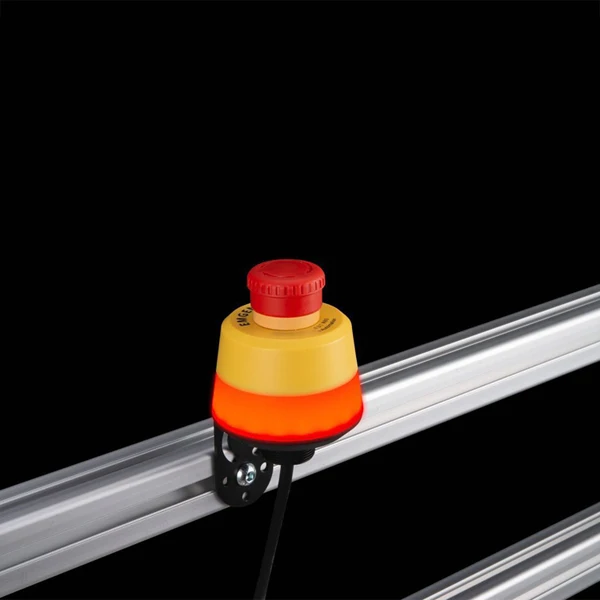 80mm 12-30V Illuminated Emergency Stop Push Button - Sophia