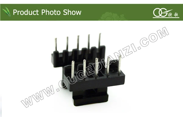 Ee16 Pin5+5 Horizontal Flanged Bobbin - Buy Flanged Bobbin,Ee16 ...