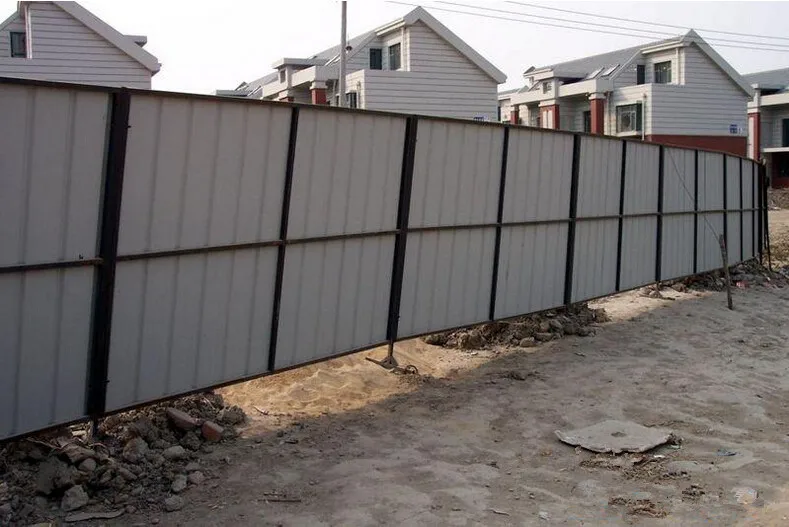 Stable Temporary Hoarding Fence Panels Portable Building Construction ...