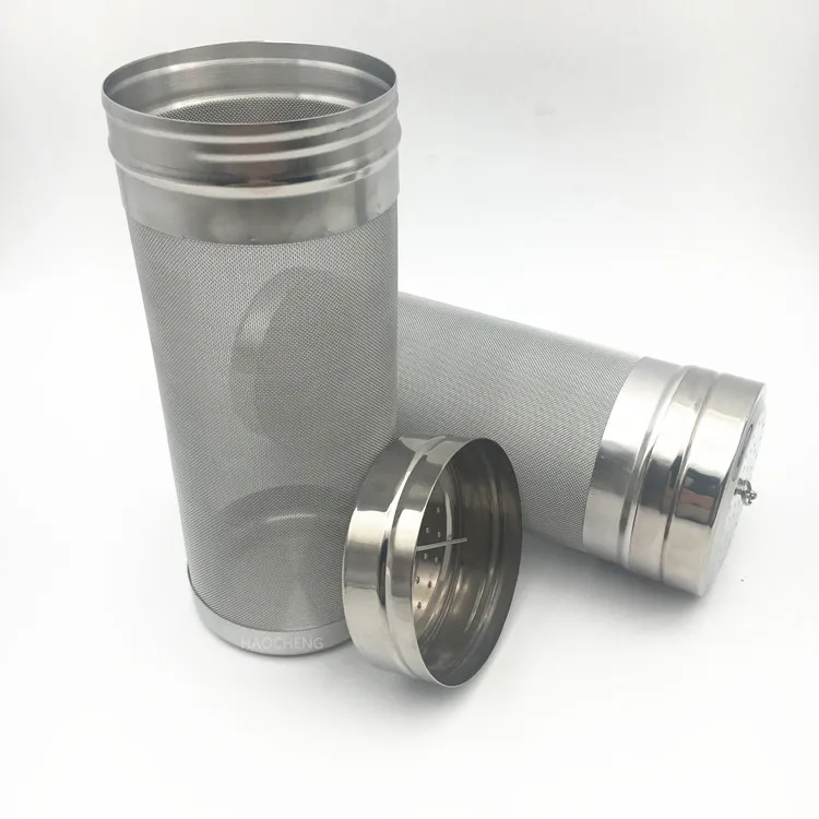 300 400 Micron 304 Stainless Steel Dry Hop Filter Home Brew Beer Corny ...