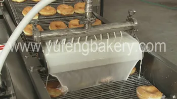 Commercial Automated Donut Glazing Machine - Buy Donut Glazing Machine ...